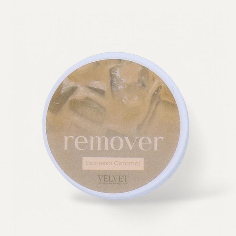Remover en Crème extension de cils - Remover Expresso Caramel - Velvet ...
