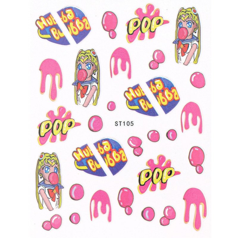 Stickers BUBBLE POP - Stickers ongles - Velvet-extension – Velvet Extension